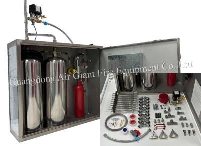 China Double Bottles Automatic Protection Restaurant Fire Suppression System for sale