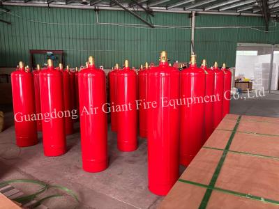 China Insulated FK 5-1-12 Fire Suppression System Cylinder Without Pollution For Library for sale