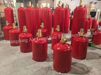 China HFC227ea Fire Extinguishing System Cylinder Without Pollution For Computer Room for sale