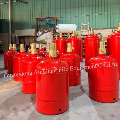 China Enclosed Flooding FM200 Fire Extinguishing System Cylinder Without Pollution For Museum for sale