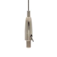 China Customized Side Exit Cable Gripper 7x7mm Suspension Cable Gripper For Hanging for sale