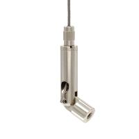 China Customized Side Exit Cable Gripper 7x7mm Suspension Cable Gripper For Hanging for sale
