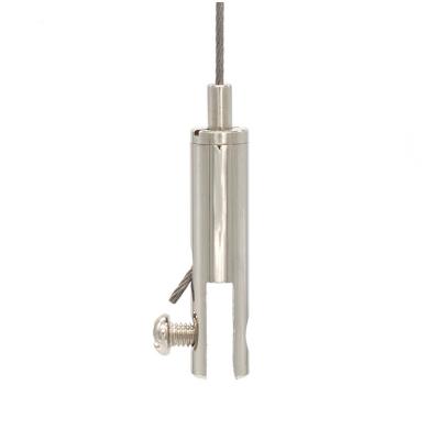China Custom Stainless Steel Aircraft Cable Grippers 1.5mm Diameter 7x19mm Cable for sale