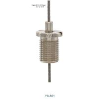 China Ajustable Length Suspension Cable Gripper Space Saving Bottom Exit Grippers Y8-801 For Hanging System for sale