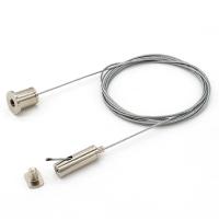 China High Precision Suspension Cable Hanging Kit For Panel Lights Hanging for sale