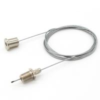 China Aluminum Suspension Cable Hanging Kit Rust Resistant Long Lasting With Couplers for sale