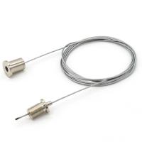 China Aluminum Suspension Cable Hanging Kit Rust Resistant Long Lasting With Couplers for sale