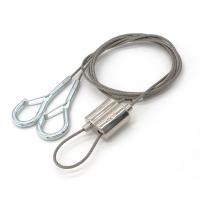 China Customizable Looping Gripper Wire Rope Hanging Kit For LED Panel Lights for sale