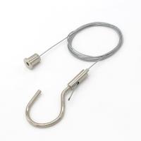 China Precise Control Cable Suspension Kits With Snap Hook Acoustic Panels Wire Rope Hanging Kit for sale