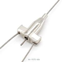 China Bifurcated Brass Cable Gripper Customizing With Steel Hanging Wire for sale