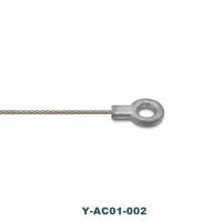 China Eye Bolt Aluminum Rope Lifting Slings Cut Resistance Customizable For Acoustic Panel for sale