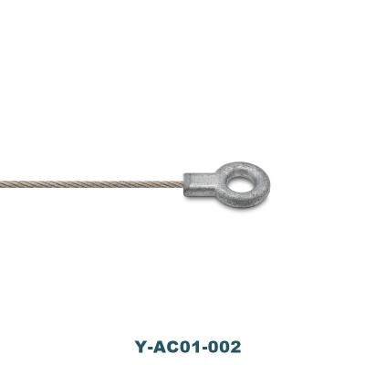 China Eye Bolt Aluminum Rope Lifting Slings Cut Resistance Customizable For Acoustic Panel for sale