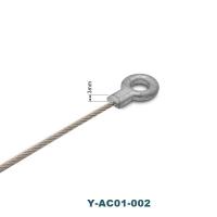 China Eye Bolt Aluminum Rope Lifting Slings Cut Resistance Customizable For Acoustic Panel for sale