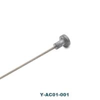 China Die Cast Stainless Steel Cable Assemblies With T End Heat Resistance for sale