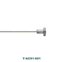 China Die Cast Stainless Steel Cable Assemblies With T End Heat Resistance for sale