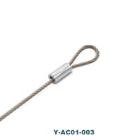 China 1.5mm Wire Rope Sling With Ferrule And Loop Customized Steel Cable With Loops for sale