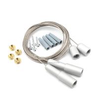 China 1.5mm Diameter Cable Sign Hanging Systems Galvanized For Home Decoration Or Commercial Display for sale