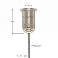China M6 Rounded Bottom Cable Ceiling Mount Fixed Rust Resistance Long Lasting for sale