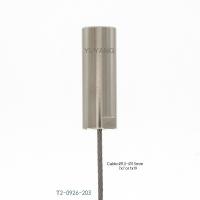 China 1/4-20 Thread Cable Gripper Ceiling Mount Multifunctional 180kg Load Capacity For Hanging Lights for sale