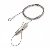 China Brass Steel Wire Cable Grippers Two Ways 9mm Diameter 39mm Diameter Simple Installation And Use for sale