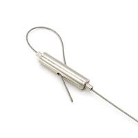 China Brass Steel Wire Cable Grippers Two Ways 9mm Diameter 39mm Diameter Simple Installation And Use for sale