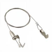 China Easy Install Cable Display System Stainless Steel Picture Hanging Wire Kit 1mm Diameter for sale
