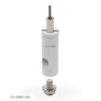 China M4 White Coated Side Exit Gripper 9mm Diameter 1.2mm Applicable For Hanging Track for sale