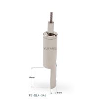China M4 Screw Single Sided Suspension Cable Gripper Fork Gripper For Hanging Sign And Panel for sale