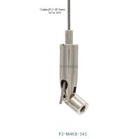China M4 Internal Thread Wire Cable Gripper 180 Degree Movable Joint Gripper F3-343 for sale