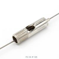 China 1/4 - 18IPS Wire Rope Grippers Power Feed Grippers Customize Connection For Hanging Lamps for sale