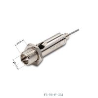 China 6mm Lighting Cable Fixed Gripper Nickel Plated For 2mm Suspended Wire F3-324 for sale