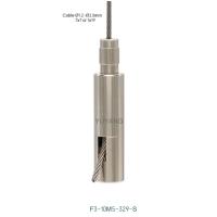 China M5 Internal Griplock Cable Gripper 10mm Diameter With Straight Knurled Safety Nut F3-329-S for sale