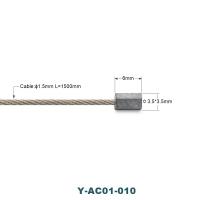 China High Security Wire Rope Cable Assemblies With Square End For Lifting for sale