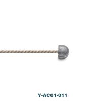 China Safety Wire Rope Sling 1.5 Mm Steel Cable Assembly With Spherical End Terminal for sale