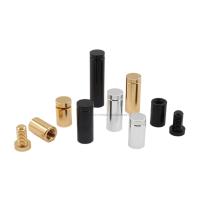 China Customization Cable Hardware Glass Spacer Sign Standoff Advertising Suspension Cable Gripper for sale
