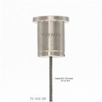China M6 Cable Gripper Ceiling Mount Customizable 17mm Heigth Heat Resistance T2-201 for sale