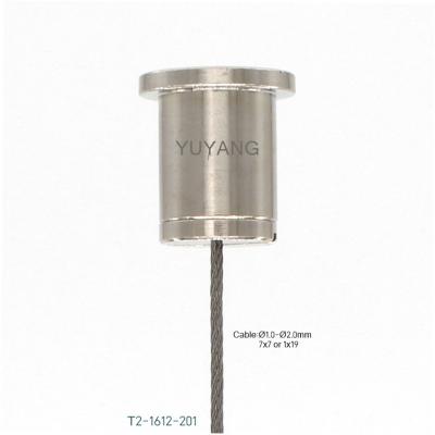 China M6 Cable Gripper Ceiling Mount Customizable 17mm Heigth Heat Resistance T2-201 for sale