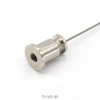 China M6 Cable Gripper Ceiling Mount Customizable 17mm Heigth Heat Resistance T2-201 for sale