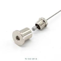 China Ceiling Mounting LED Panel Suspension Kit 1.5mm Stainless Steel Wire Rope Adjustable Hanging System for sale