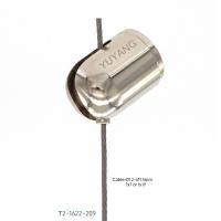 China M5 Suspension Cable Gripper 16mm Diameter Cable Ceiling Mount For Hanging Lights And Light Boxes for sale