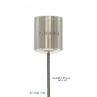 China Brass 1/4-20 Thread Ceiling Light Attachment T2-212 M13 For Commercial Or Household for sale