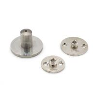 China Iron Suspension Cable Gripper Easy Installation 2mm Disc Shaped Ceiling Attachment Kit for sale