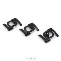China Black Brass T Bar Twist Clip 5.8mm Hole For Ceiling Grid Supporting Fixings for sale