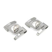 China Nickel Plated T Bar Ceiling Clips For 1/4-20 Stud 1mm Thicknesses Long Lasting T2-222 for sale