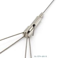 China One Four Steel Hanging Wire System For Plants Potted And Hang Lamps 4 Legs X6-604-S for sale