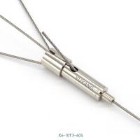 China Three Way Wire Cable Grippers 2.0mm Safety For Signs And Decorations X6-605-S for sale