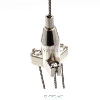 China Bottom Exit Wire Rope Gripper 11.5mm Diameter Bottom Cable Grippers Three Steel Wire X6-607 for sale