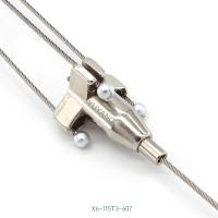 China Bottom Exit Wire Rope Gripper 11.5mm Diameter Bottom Cable Grippers Three Steel Wire X6-607 for sale