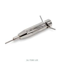 China Nickel Plated Two Wire Cable Looping Gripper 46mm Height For Cable Hanging System X6-610 for sale