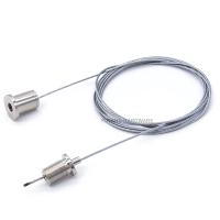 China M5 Thread Steel Cable Suspension Kit 1m Length Flexible For Hanging Lights for sale